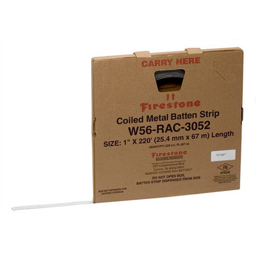 1" Coiled Metal Batten Strip